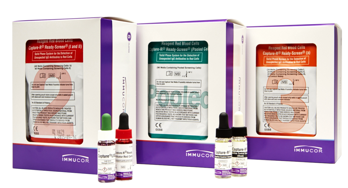 Automated Capture-R Ready-Screen | RBC Antibody Screen Assays | Immucor