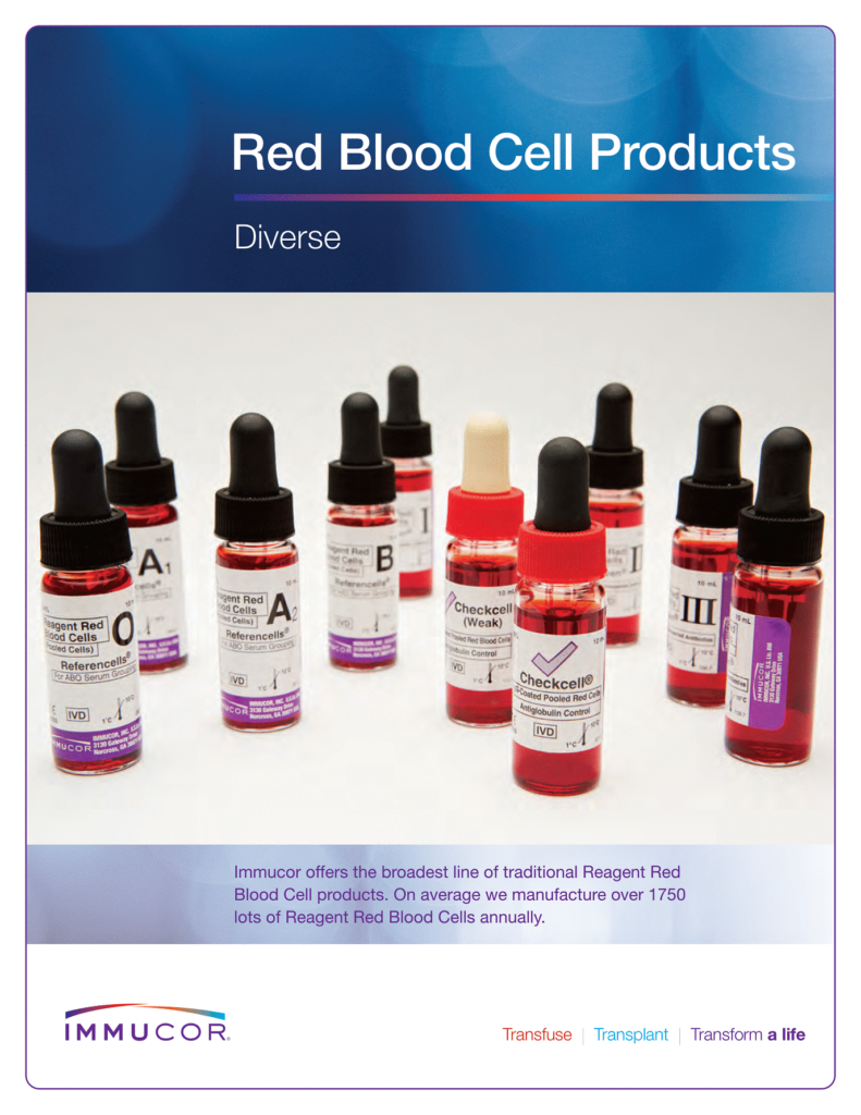 2-4% RBC Antibody Screening Cells | Panoscreen | Immucor